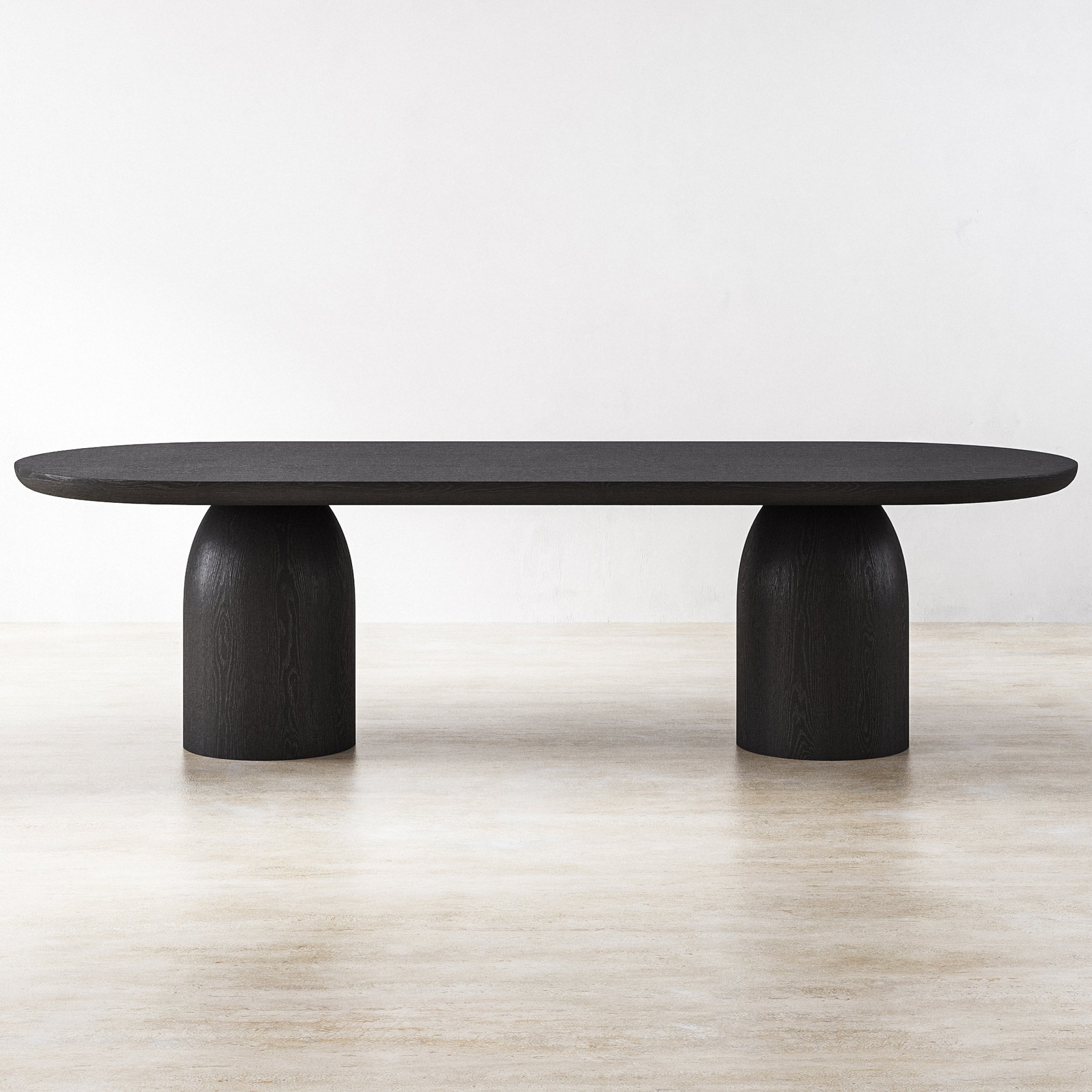 Bullet Rectangle Dining Table - Oak Wood | Casa Blanco